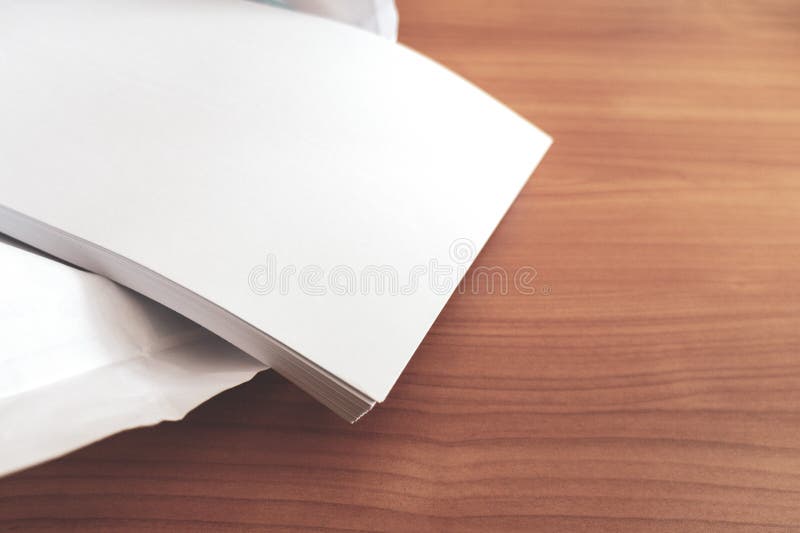 Printing and Photocopy Paper. Stack of Sheets Paper of Office Paper ...