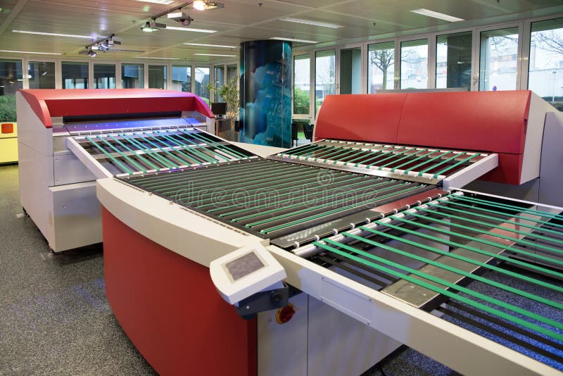 Computer To Plate (CTP) - Printing Process Stock Photo - Image of ...