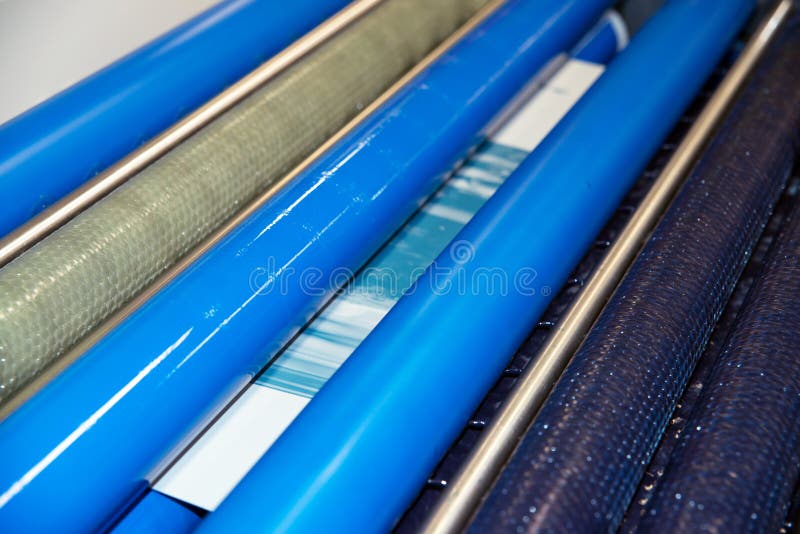 Computer To Plate (CTP) - Printing Process Stock Image - Image of ...