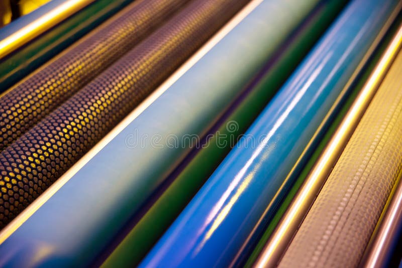 Printing Plant - CTP Computer To Plate Department Stock Photo - Image ...