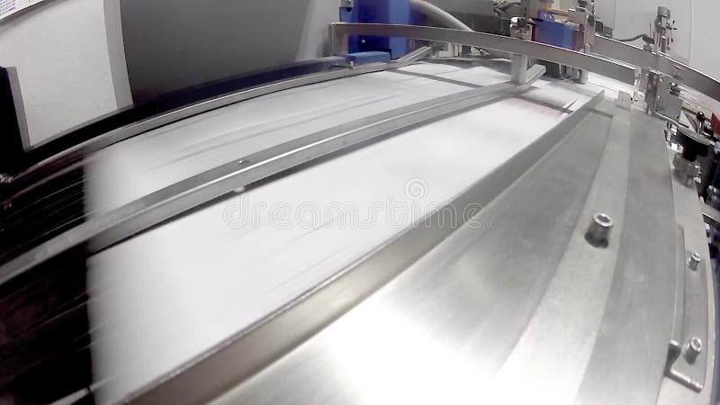 Printing Plant Production Process. Stock Video - Video of digital ...