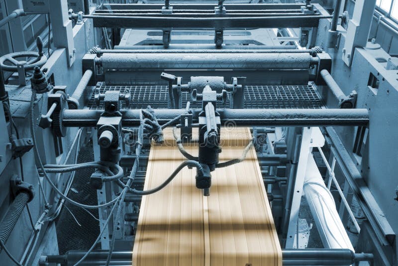 Printing press stock photo. Image of newsprint, press - 10085234