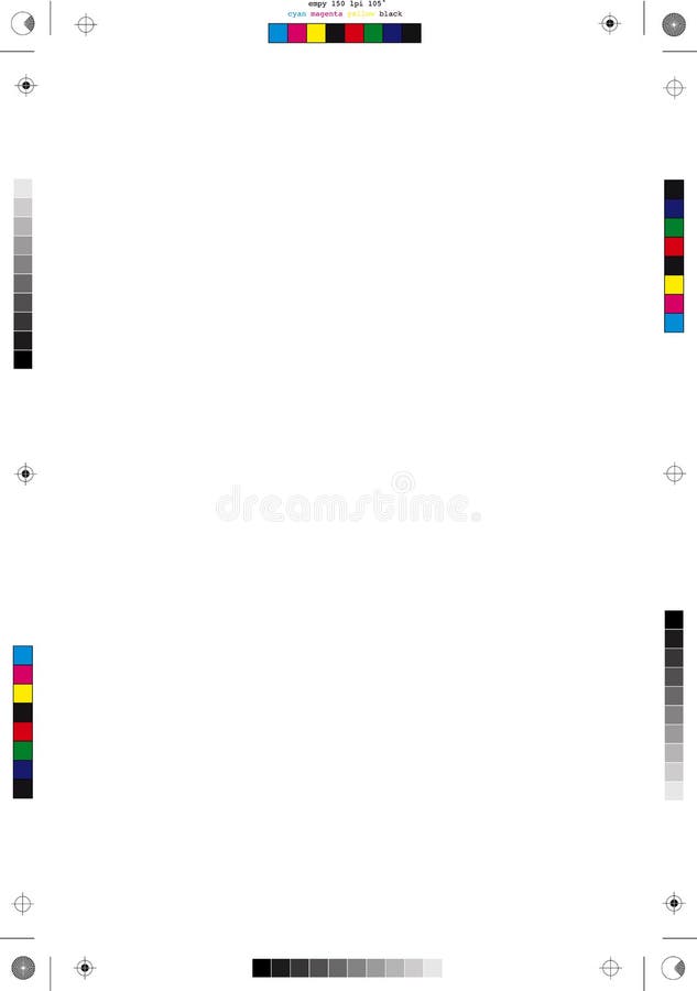 Printer s Marks stock illustration. Illustration of marks - 5929762