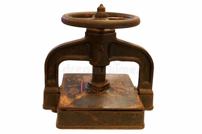 Press, Machine, Printing, Printing House, Simple, Monument, Old Stock ...