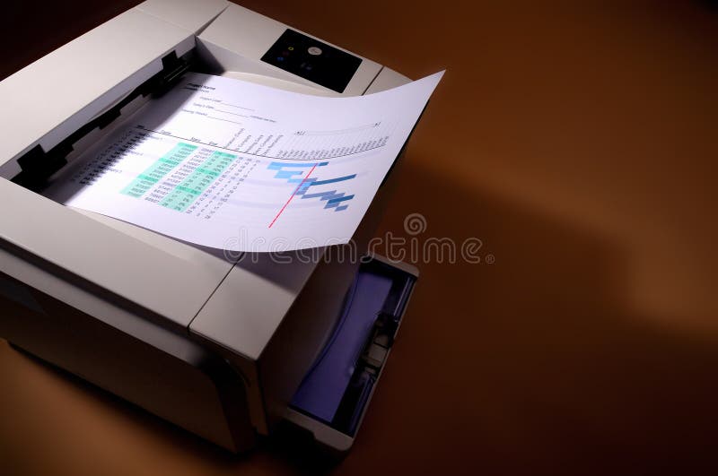 Printing printer stock photo. Image of assistant, color - 15971484