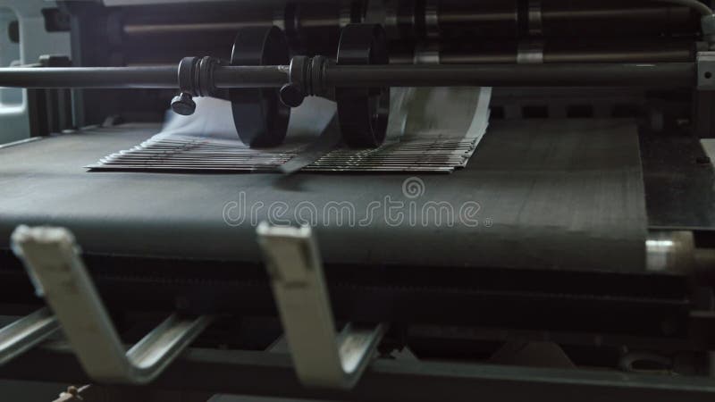 Printing Process on Polygraph Industry - Brochures Moving on the ...