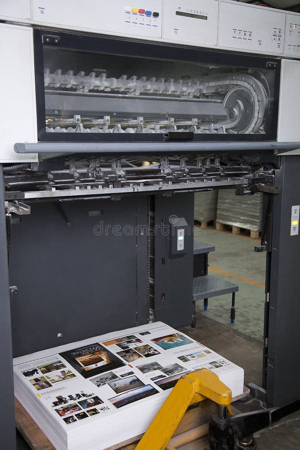 Printing processes stock illustration. Illustration of newspaper - 62059377