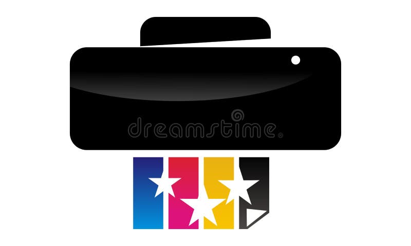 Printing Solutions stock vector. Illustration of graphic - 83282024