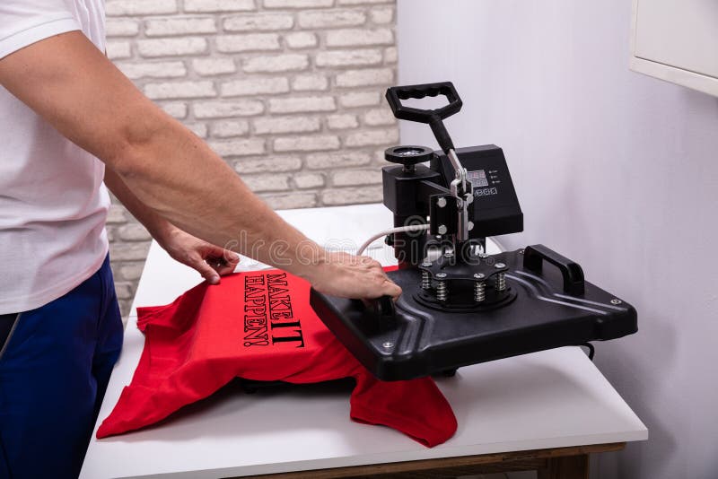 Printing On T Shirt In Workshop Stock Image - Image of industry, built ... Printing On T Shirt In Workshop Stock Image - Image of industry, built ...