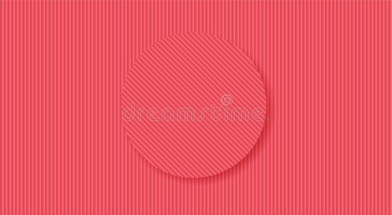 Minimal Abstract Red or Pink Background, Vector Lines Pattern Stock ...