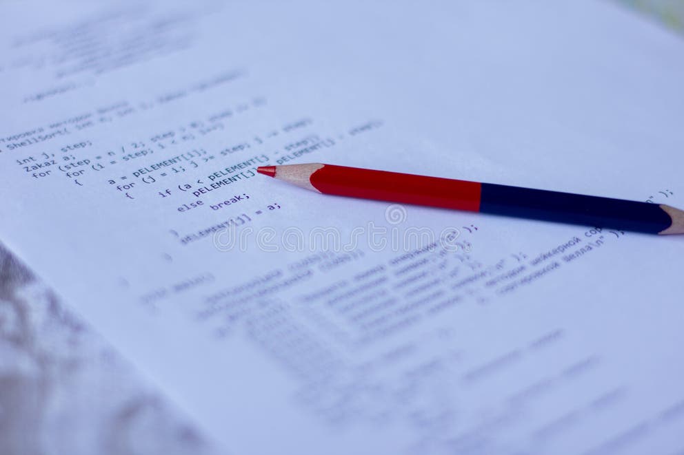 Printout of the Application Code Test in the C Programming Language ...