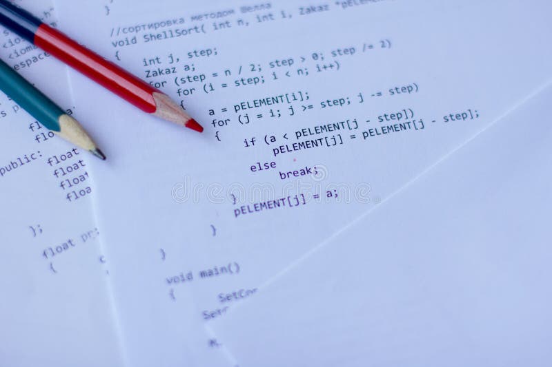Printout Of The Application Code Test In The C Programming Language With Errors Correcting