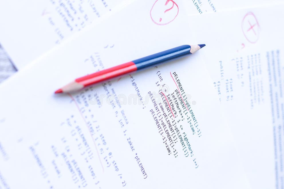 Printout of the Application Code Test in the C Programming Language ...