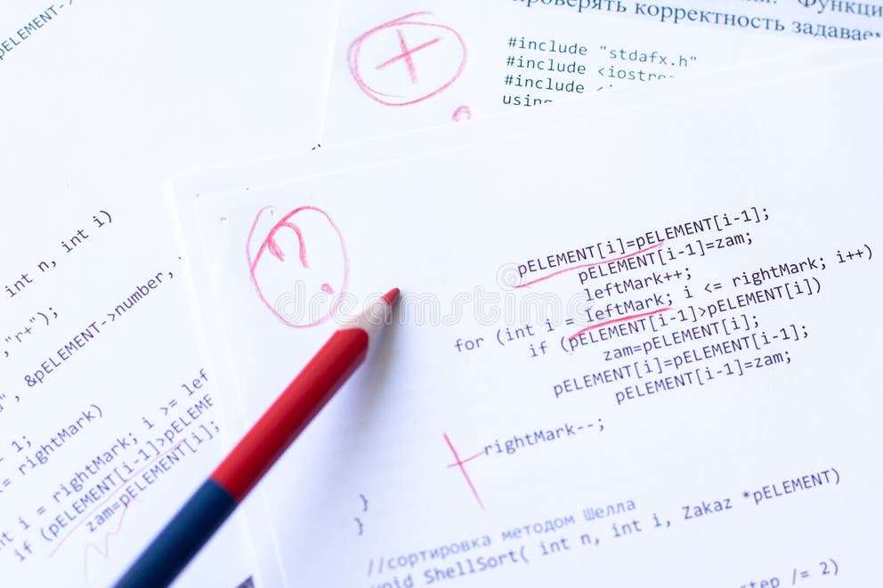 Printout of the Application Code Test in the C Programming Language ...