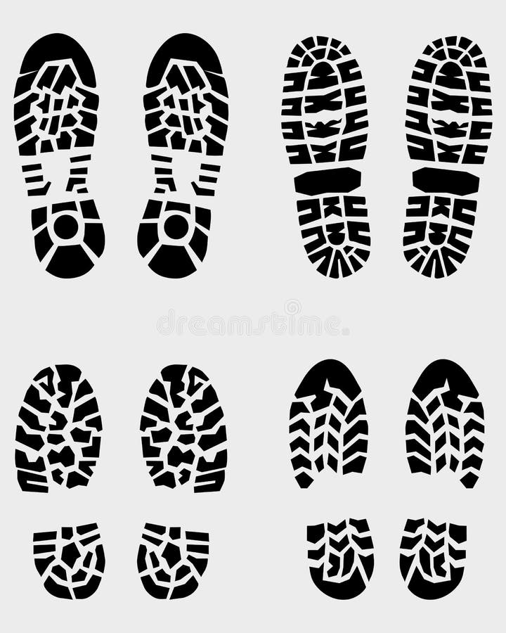 Prints of shoes stock illustration. Illustration of shoe - 49340410
