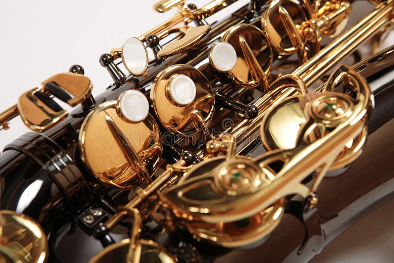 Sassofono immagine stock. Immagine di jazz, classico, musicale - 1269157