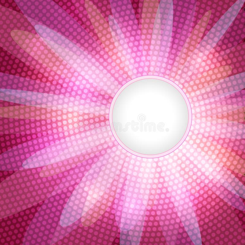 Il Rettangolo Rosa Astratto Modella I Cenni Storici. Illustrazione ...