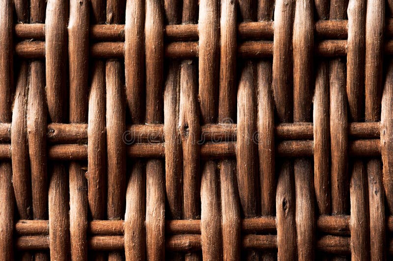 Un Materiale Di Vimini Tessuto Illustrazione di Stock - Illustrazione ...