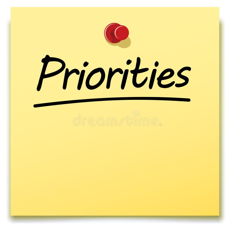 Priorities Stock Illustrations – 2,997 Priorities Stock Illustrations ...
