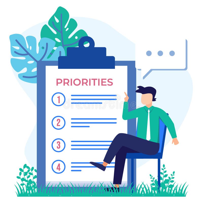 Priority Objectives Stock Illustrations – 138 Priority Objectives Stock ...