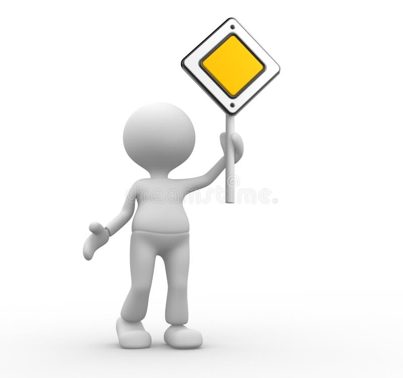 Europe priority road signs stock illustration. Illustration of circle ...