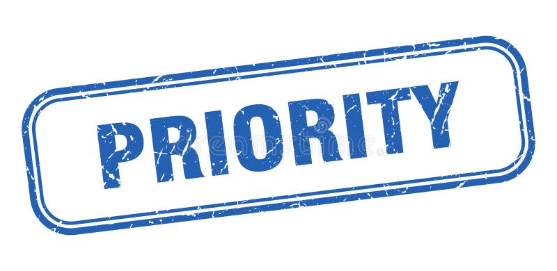 Priority stamp stock vector. Illustration of textured - 153903621