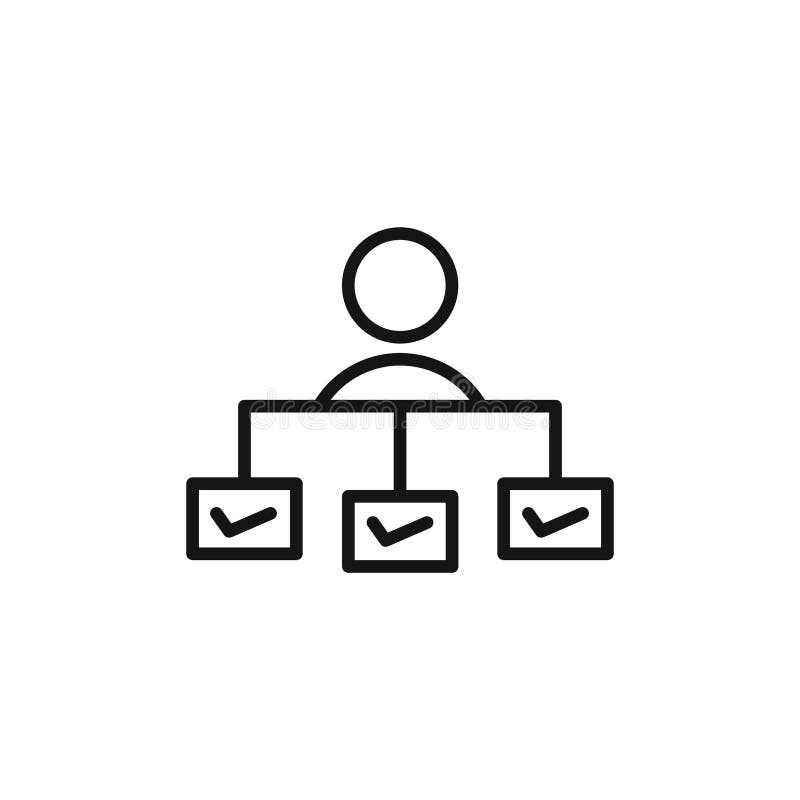 Priority Icon Black Line Art Vector Logo Set Stock Illustration ...