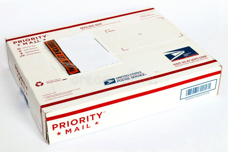 PRIORITY MAIL Mailing Box by USPS United States Postal Service ...