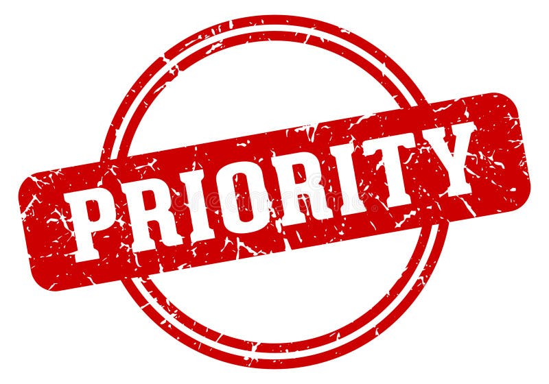Priority stamp stock illustration. Illustration of textured - 347741101