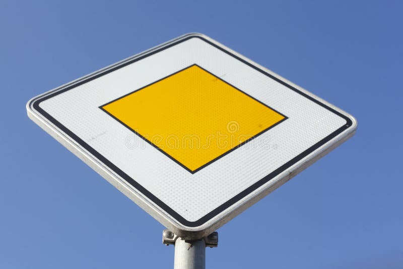 Priority traffic sign stock photo. Image of sign, signs - 96031064