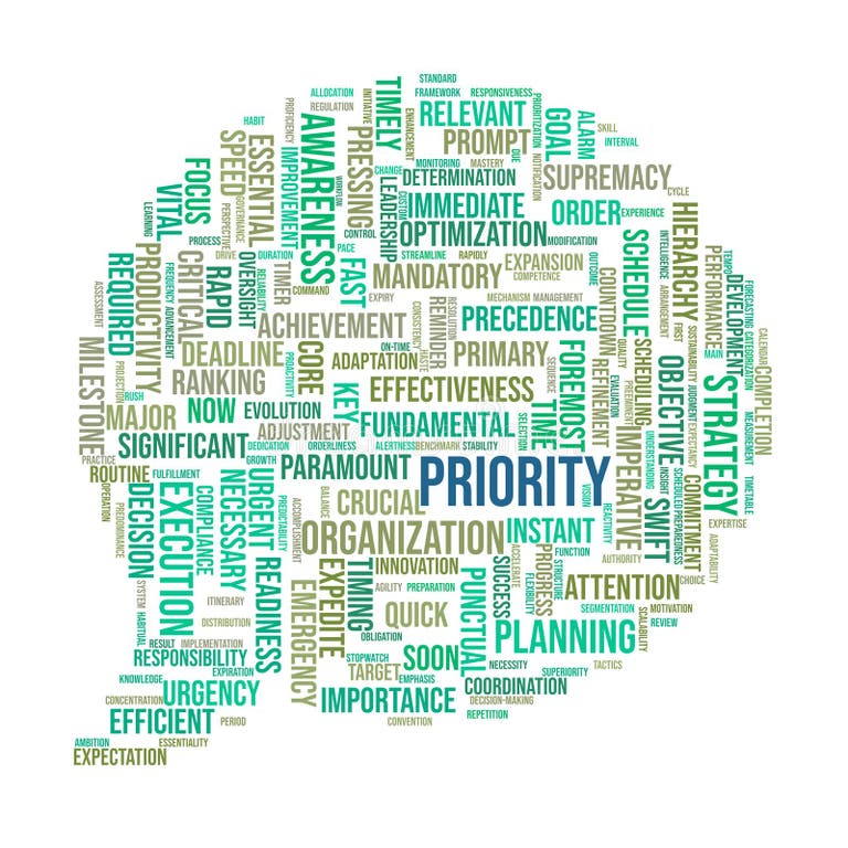 Priority Word Cloud. Key Concepts in Decision-Making and Time ...