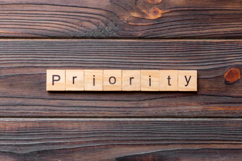 Priority Word Concept stock image. Image of action, focus - 134515445