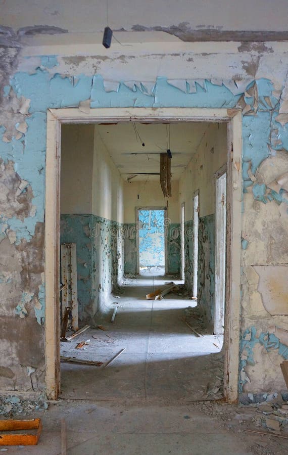 Pripyat Hallway stock photo. Image of catastrophe, forgotten - 38095934