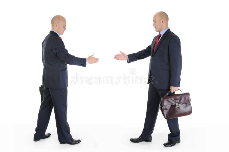 Prise de contact photo stock. Image du normal, serviette - 17242260