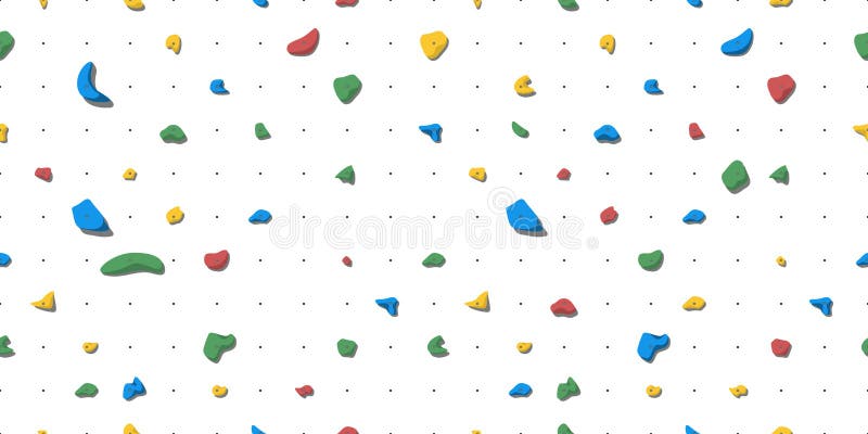 Prises pour l'escalade illustration de vecteur. Illustration du ...