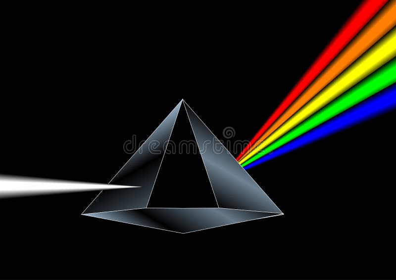 Prism stock vector. Illustration of prisma, spectrum, educate - 3505672