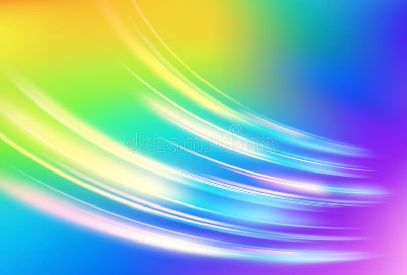 Prism Backdrop. Rainbow Lights Background. Stock Vector - Illustration ...