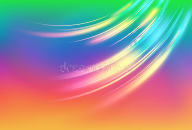 Prism Backdrop. Rainbow Lights Background. Stock Vector - Illustration ...