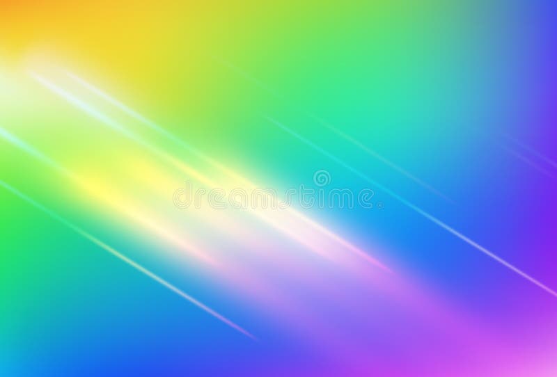 Prism Backdrop. Rainbow Lights Background. Stock Vector - Illustration ...