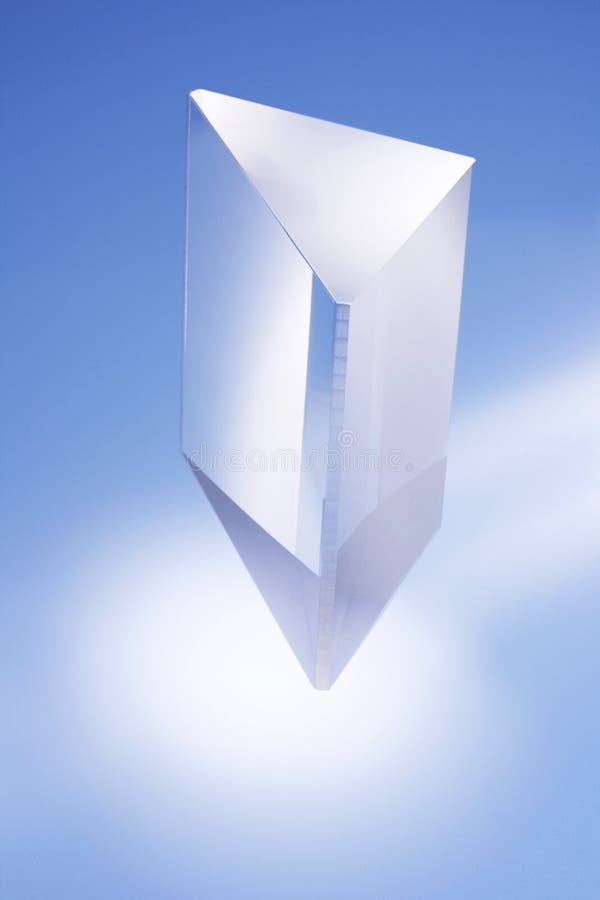Glass Prism stock photo. Image of rays, light, triangular - 130429306