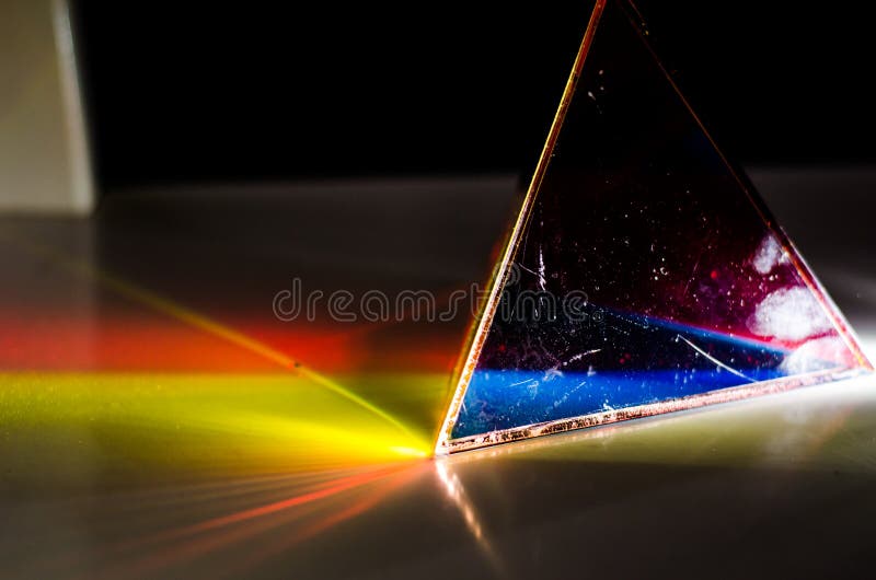 Prism and colours stock image. Image of dispersion, violet - 31534767