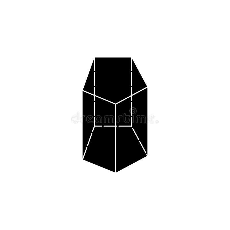 Prism Icon. Elements of Geometric Figure Icon for Concept and Web Apps ...
