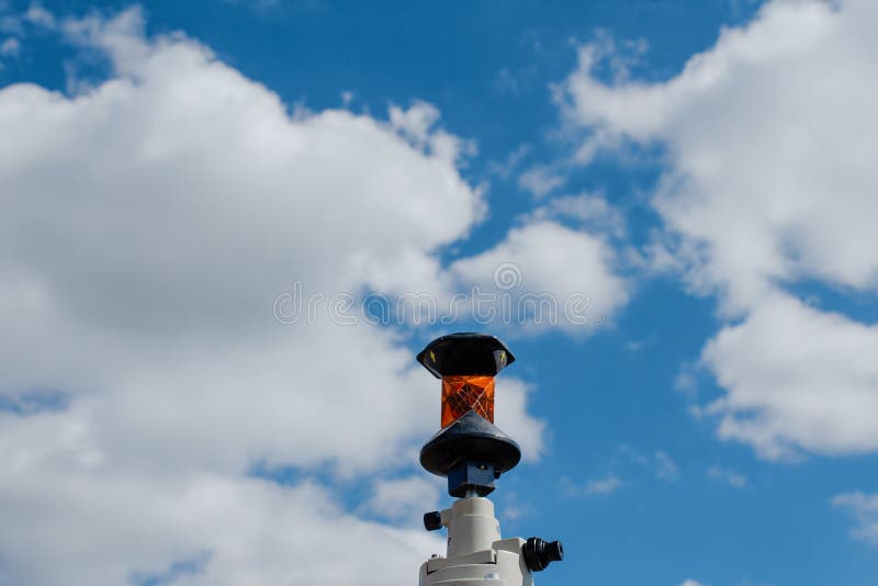 Prism Installed Above Ordnance Control Point before Beginning of the ...