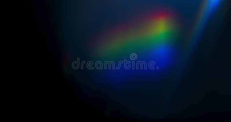 Prism Lens Light Flares stock video. Video of effect - 190846643