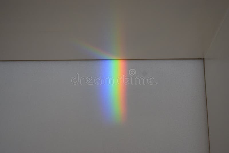 Rainbow light effect stock image. Image of wall, effect - 241126661