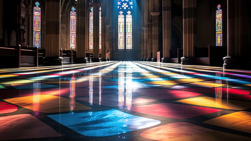 Prism light patterns stock illustration. Illustration of brilliance ...