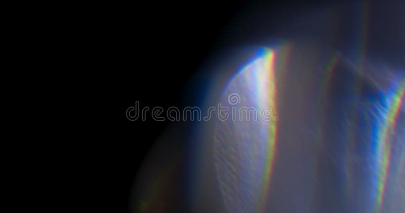 Prism Lens Light Flares stock video. Video of abstract - 190857433