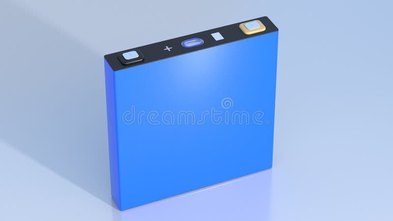 Prismatic Cell, Rectangular Lithium Ion Phosphate LFP Battery for ...