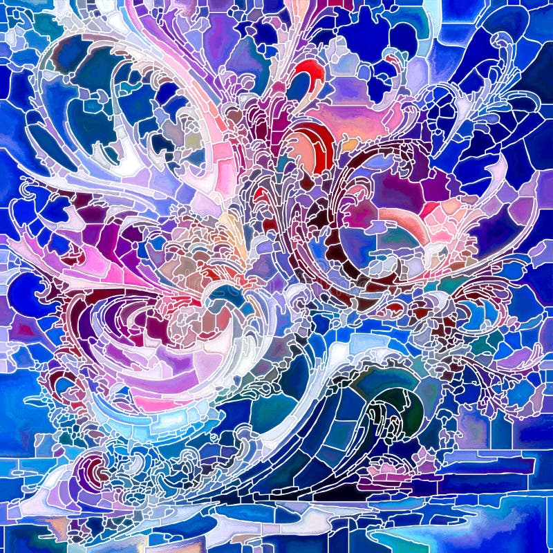 Prismatic Color Dynamics stock illustration. Illustration of special ...