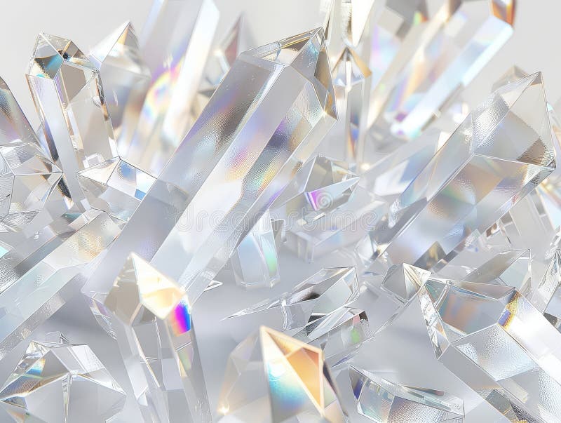 Prismatic Crystal Cluster Variety Showcases Brightly Colored Crystals ...